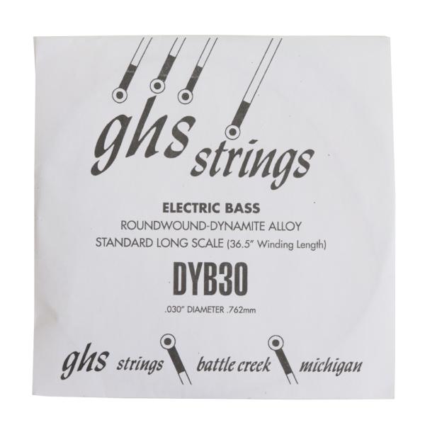 GHS DYB30 Singles Bass Boomers ROUNDWOUND .030 エレキベース用 バラ弦  GHS Bass Boomersはパワフルなベース弦として多くのミュージシャンに長年愛用され続けて、その抜群のサウンドク...
