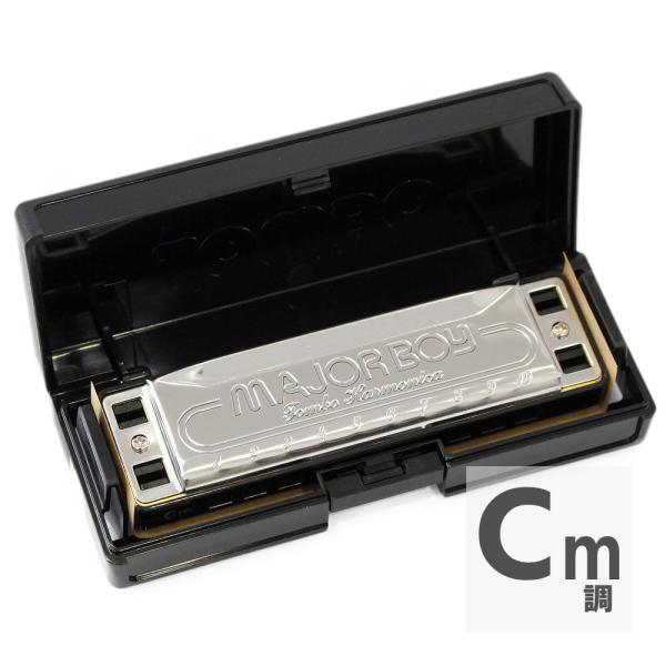 TOMBO No.1710 MAJORBOY Cm ハーモニカ※商品の性格上、不良品以外の返品および交換はお受け出来ません。お間違いの無いようご確認の上、ご注文頂けますようお願いいたします。マイナーなムードを持つブルース・ハーモニカ、TOM...