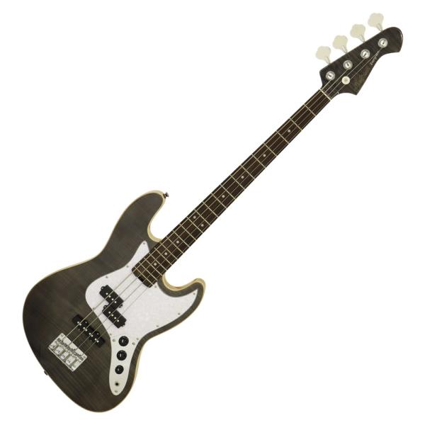 AriaProII STB-AE200 BKDM Aria Evergreen エレキベースフレイムメイプルに鮮やかなカラーとパーロイドピックガードを採用。PタイプとJタイプ2つのピックアップを組み合わせたサウンドバリエーションも特徴です。...