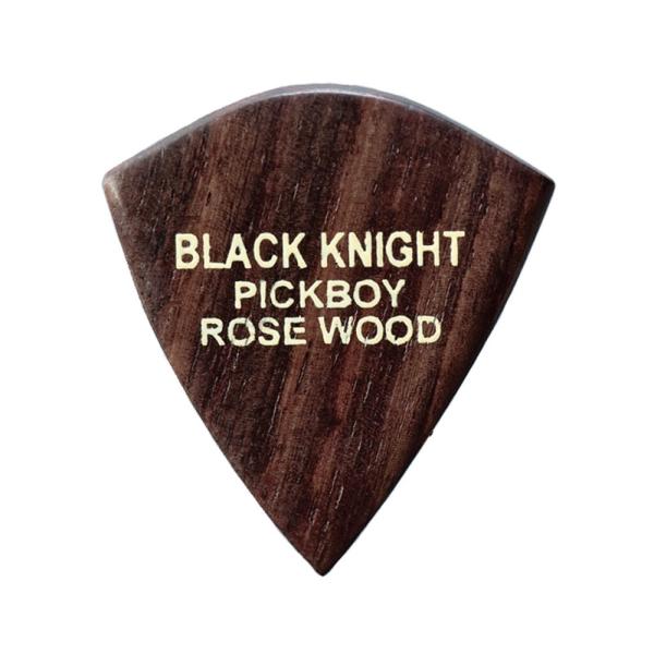 PICKBOY GP-AS/RW/BLK1 Assur Black Knight Rosewood ギターピック 1枚※天然素材、ハンドメイド品のため個体によって色合いや柄、厚みなどに若干のばらつきがございます。個体のご指定はお受けできませ...
