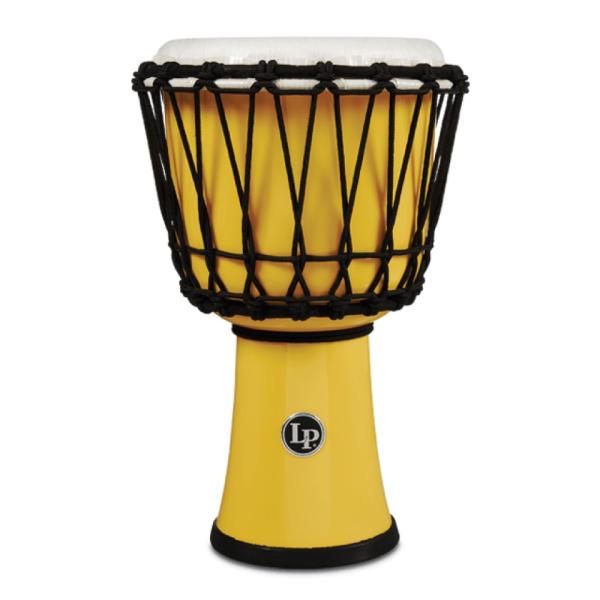 LP LP1607YL  7-INCH ROPE TUNED CIRCLE DJEMBE WITH PERFECT-PITCH HEAD Yellow ジャンベLP World CollectionのCircle Djembesは、あらゆる...