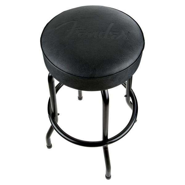 Fender フェンダー Embossed Black Logo Barstool Black/Black 30" スツール バースツール 椅子 ギター用椅子   Fender フェンダー Embossed Black Logo Barst...