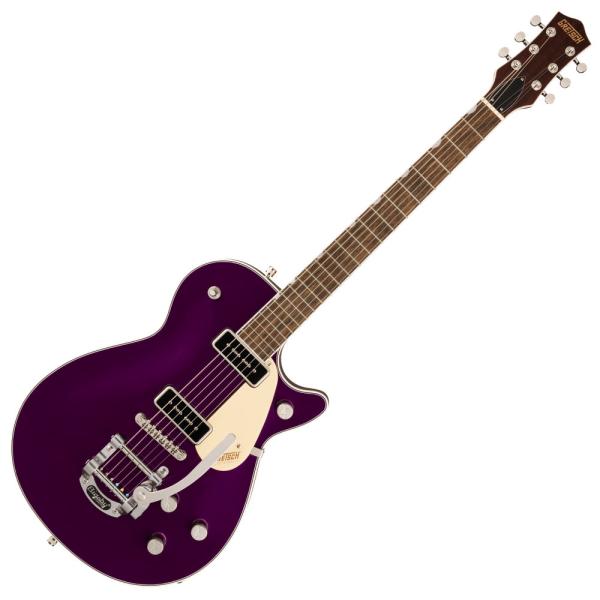 GRETSCH G5210T-P90 ELECTROMATIC JET TWO 90 SINGLE-CUT WITH BIGSBY AMTHSTElectromatic Jetは、無駄を一切排除した、完璧でピュア、そしてパワフルなGrets...