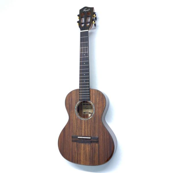 Kai Ukulele KT-5000R/EQ テナーウクレレ ソフトケース付き ピックアップ搭載 エレクトリックウクレレ台湾ブランドKai Ukuleleアカシア単板ボディにDOUBLE社製ピックアップを搭載したテナーサイズモデル。ボディ...
