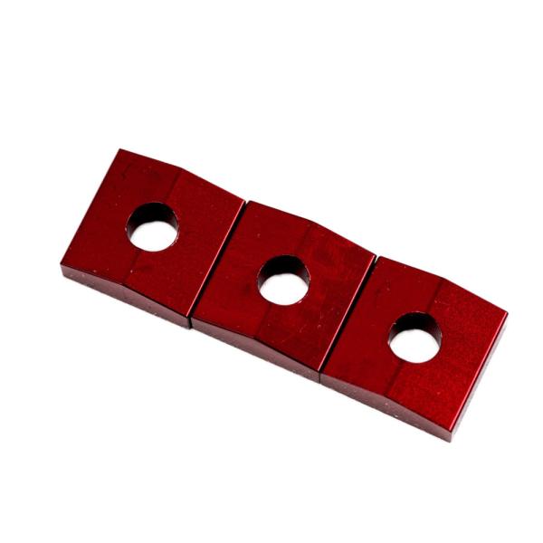 FU-Tone Titanium Lock Nut Block Set (3) RED チタンナットブロック レッド※ギターパーツの取り扱いには、相応の技術と知識が必要になります。自己責任にて取り扱い可能な方のみ、ご検討下さい。取り付け時に...