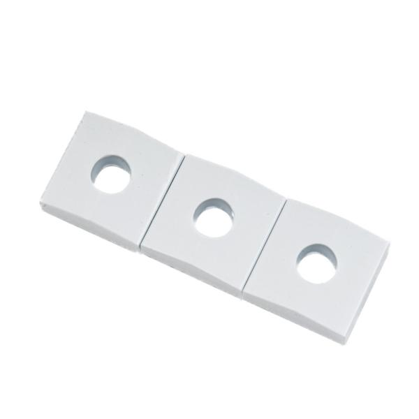 FU-Tone Titanium Lock Nut Block Set (3) WHITE チタンナットブロック ホワイト※ギターパーツの取り扱いには、相応の技術と知識が必要になります。自己責任にて取り扱い可能な方のみ、ご検討下さい。取り付...
