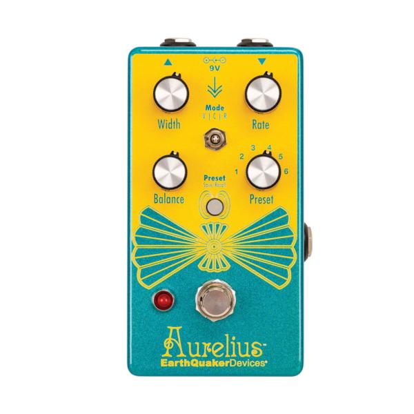 EarthQuaker Devices アースクエイカーデバイセス EQD Aurelius コーラスギターエフェクター Aurelius アウレリウス(トライボイス・コーラス)Aurelius は 1970 年代に発売されたコーラスペダル...