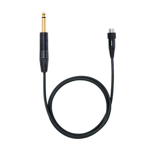 SHURE シュア WA305 楽器用ワイヤレスケーブル TA4FShureボディパックトランスミッターに対応する楽器接続用ケーブルです。入力コネクター・ロック付きで、ボディパックをしっかりと接続します。・6.3mmジャック - 4ピンミニ...
