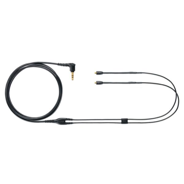 SHURE シュア EAC64BK 交換用イヤホンケーブル ブラック 金メッキShure高遮音性イヤホン用のストレートケーブルです。MMCXコネクターで対応イヤホンのケーブルを交換することができます。【対応Shure高遮音性イヤホン】SE2...