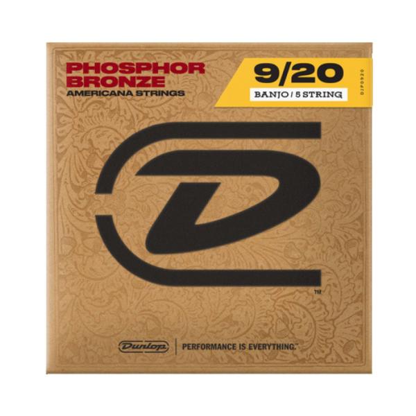 バンジョー 弦 ダンロップ JIM DUNLOP ジムダンロップ DJP0920 PHOSPHOR BRONZE BANJO STRINGS 09-20 5-STRING バンジョー弦  JIM DUNLOP DJP0920 PHOSPHO...
