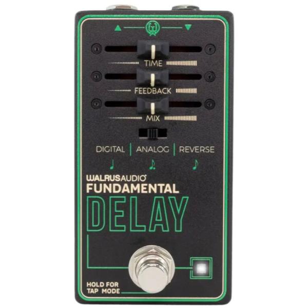 WALRUS AUDIO ウォルラスオーディオ WAL-FUN/DEL Fundamental Delay ディレイ ギターエフェクターFundamental Delayはリピートされるエフェクトサウンドの核となりプロのペダルボードに匹敵す...
