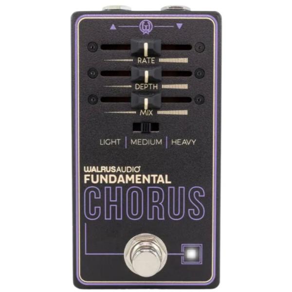 WALRUS AUDIO ウォルラスオーディオ WAL-FUN/CHO Fundamental Chorus コーラス ギターエフェクターFundamental Chorus は、クラシックなアナログ コーラスのデジタル エミュレーションです。