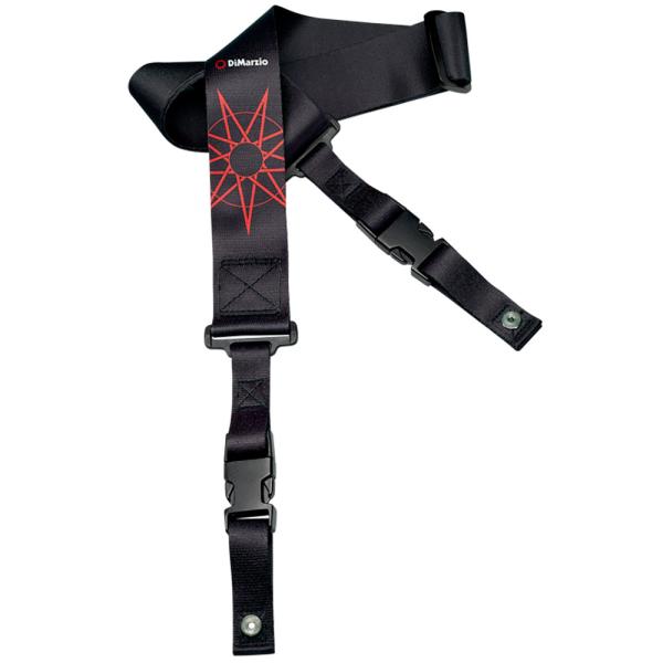 ディマジオ ストラップ Dimarzio  DD2248 JIM ROOT #4 BLACK CLIPLOCK ギターストラップ過去約20年間に渡り音楽シーンを席巻してきたバンド；Slipknotのギタリストであるジム・ルート氏(ナンバリン...