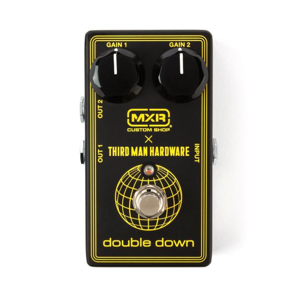 MXR CSP042 DOUBLE DOWN シグナル・スプリッター / ブースター ギターエフェクターJack White（ジャック・ホワイト）が主宰するThird Man HardwareとMXR CUSTOM SHOPのコラボレーショ...