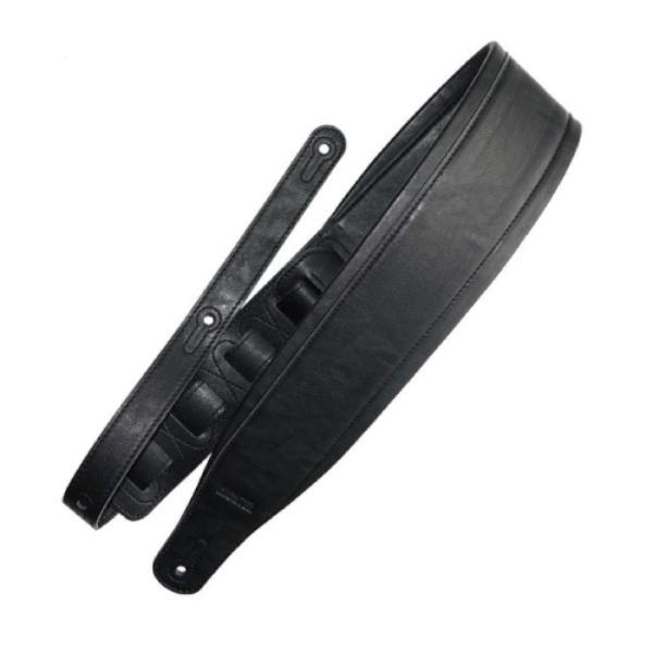 Richter Straps リヒターストラップ #1647 Backline Black ギターストラップ軽量でしなやかなシンセティックレザーを使用したモデルです。レザーの間にパッドが入っており構造的にはSpringbreakシリーズと似...