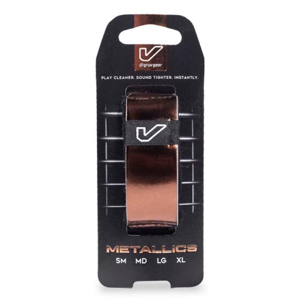 Gruv Gear グルーブギア FW1-BRZ-LG FretWraps Bronze -Metallics Edition- ラージ 6弦ベース/7弦・8弦エレキギター用 フレットラップFretWraps Bronzeフレットラップは、...