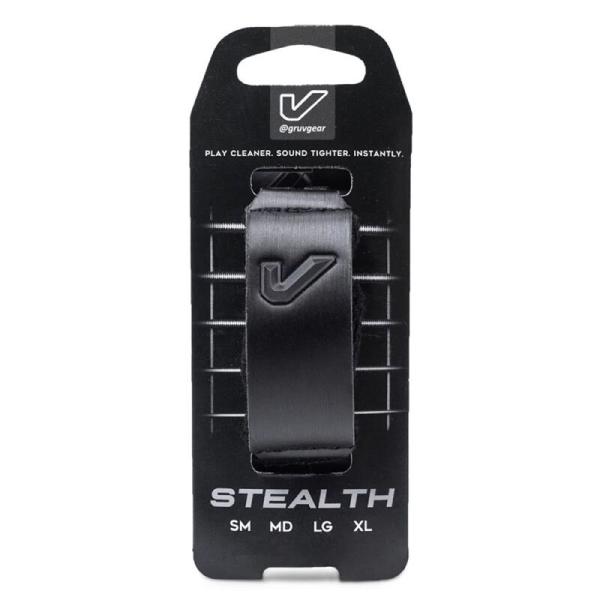 Gruv Gear グルーブギア FW1-STL-LG FretWraps -Stealth Edition- ラージ 6弦ベース/7弦・8弦エレキギター用 フレットラップFretWraps Stealthフレットラップは、スタジオ、セッシ...
