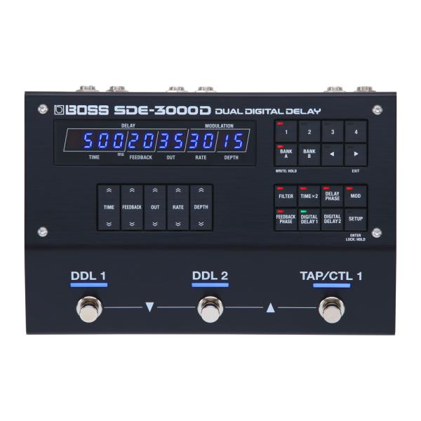 BOSS エフェクター ボス SDE-3000D DUAL DIGITAL DELAY デュアルデジタルディレイ ギター用エフェクター ギターエフェクター  ヴィンテージ・デジタル・ディレイの象徴SDE-3000はRolandの誇るラック型...