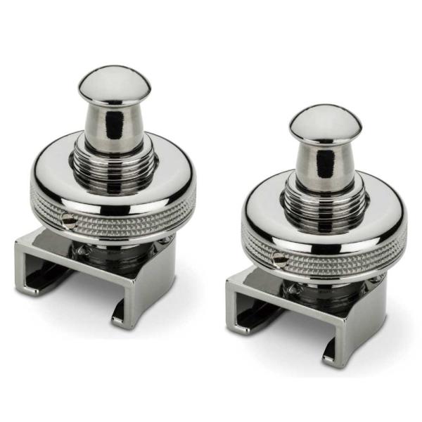 SCHALLER Locks ＆ Wheels RU (2 pc) ストラップロックピン ルテニウム1set＝2個入り。（Pinは付属しておりません。）S-Locks専用。※「Locks ＆ Wheels」は、「S-Locks」との組み合わ...