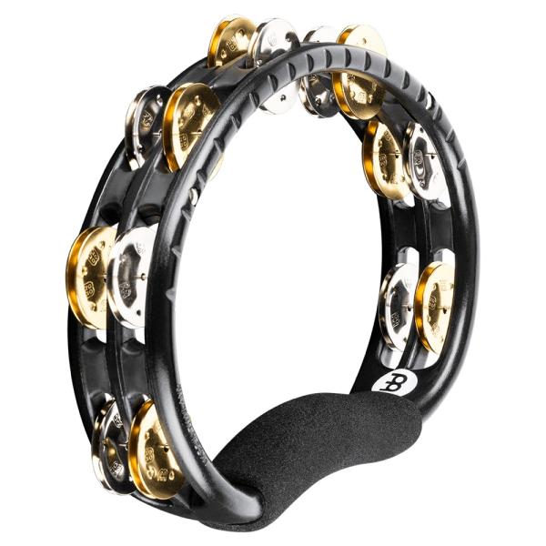 タンバリン 楽器 MEINL マイネル TMT1M-BK レコーディング コンボ ABS タンバリン/スチール＆ブラス製ジングル人間工学に基づいたパッド付きのソフトグリップとボディの超軽量化により、長時間の演奏でも疲れる事がありません。ジン...