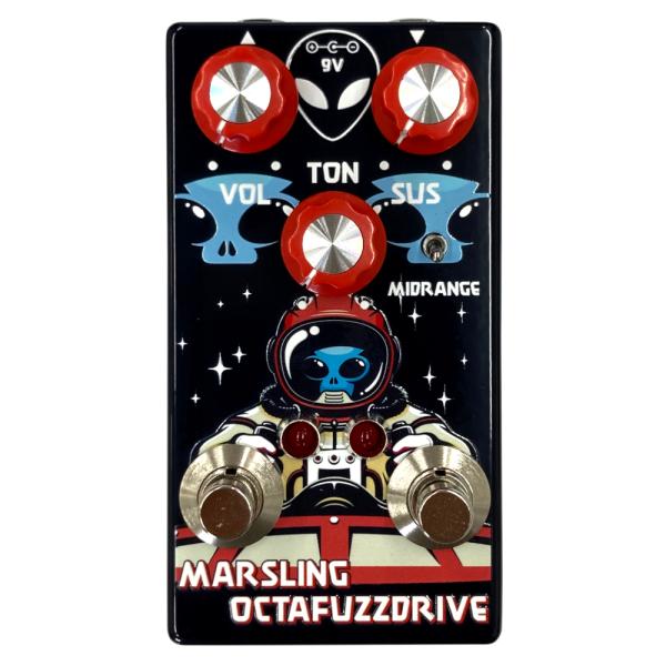 Interstellar Audio Machines Marsling Octafuzzdrive オクターブファズ ギターエフェクターロックレジェンドらに愛された \“ファズサウンド\” を忠実にリメイク、そしてモダンにリファインされた...