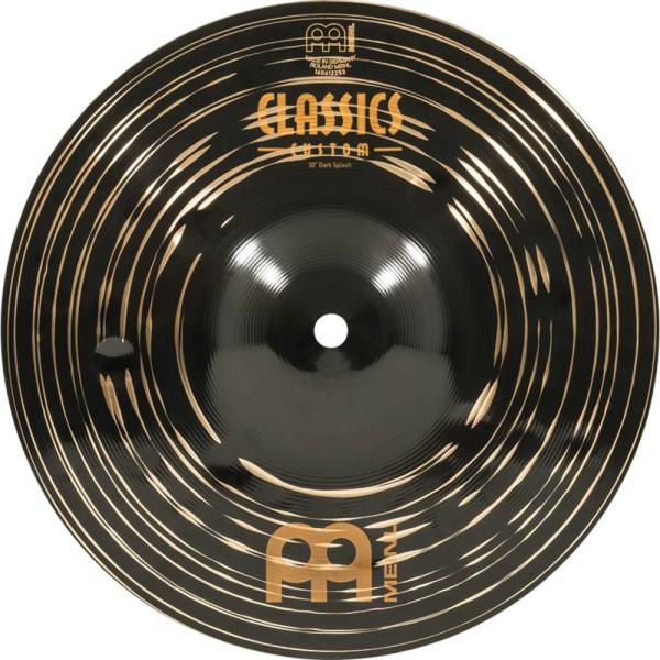 MEINL CC10DAS Classics Custom Dark 10\” Splash スプラッシュシンバルClassics Custom Dark シリーズClassics Custom シリーズは、コンピュータ制御によるハイテクな...