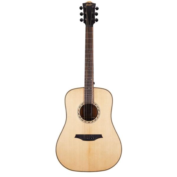 Bromo Guitars ブロモギターズ BAT1 TAHOMA SERIES アコースティックギター ソリッドシトカスプルーストップと、厳選されたマホガニー合板のバック＆サイドを組み合わせています。シトカスプルースは、その明瞭でクリアな...