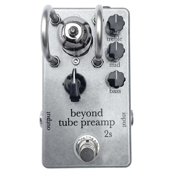 beyond tube pedals ビヨンドチューブペダルズ Tube PreAmp 2s 真空管プリアンプ ペダル真空管を搭載したギター用プリアンプ・ペダルです。Beyond Tube Buffer +で開発した「原音を変えない増幅」を...