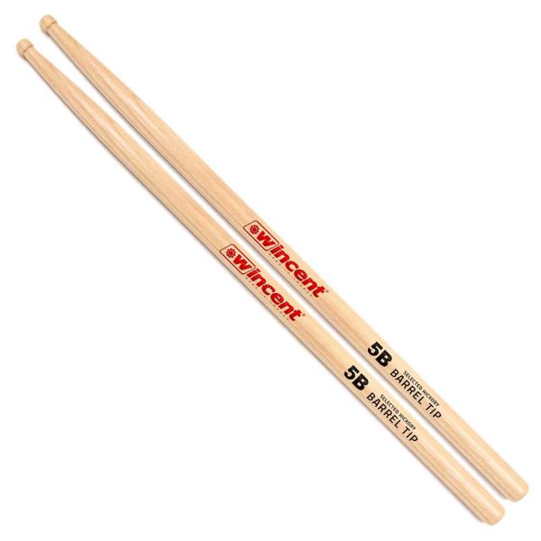 【1ペア】 Wincent ウィンセント W-5BBT ドラムスティック ヒッコリーウィンセントは、1992年にダン・ニーレンと父のボーによって誕生したスウェーデンのドラムスティックメーカーです。【仕様】・素材：ヒッコリー（Hickory）...
