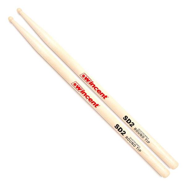 【1ペア】 Wincent ウィンセント W-SD2 ドラムスティック メイプルウィンセントは、1992年にダン・ニーレンと父のボーによって誕生したスウェーデンのドラムスティックメーカーです。【仕様】・素材：メープル（Maple）・全長：3...