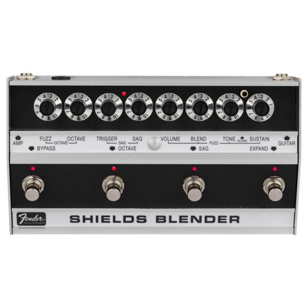 Fender フェンダー Shields Blender ファズ ブレンダー ギターエフェクターエフェクトを多用したギタートーンの革新者であり、シーンに多大な影響力を持つKEVIN SHIELDS(ケヴィン・シールズ)は、アイコニックなファ...