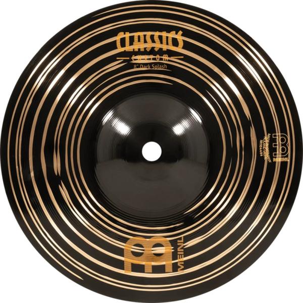 MEINL CC8DAS Classics Custom Dark 8\” Splash スプラッシュシンバルClassics Custom Dark シリーズClassics Custom シリーズは、コンピュータ制御によるハイテクな製造...