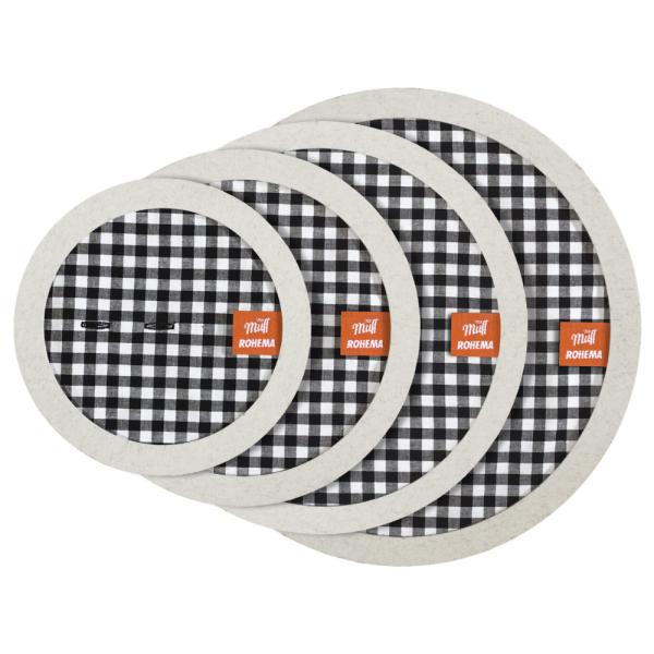ROHEMA ロヘマ Mr.Muff MUFFINS 618142 4枚セット ドラムミュート本商品は「Muff MUFFIN」10",12",14",16"がセットになっております。スタジオやライブでヴィンテージサウンドを演出するために綿...