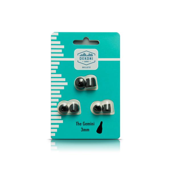 Dekoni Audio デコニオーディオ ETZ-GEMINI-SM BULLETZ GEMINI イヤーチップ Sサイズ 3ペア さらりとした感触の装着感と抜群の遮音性を提供するフォームイヤーチップです。・Sサイズ・3ペア入り【対応モデ...