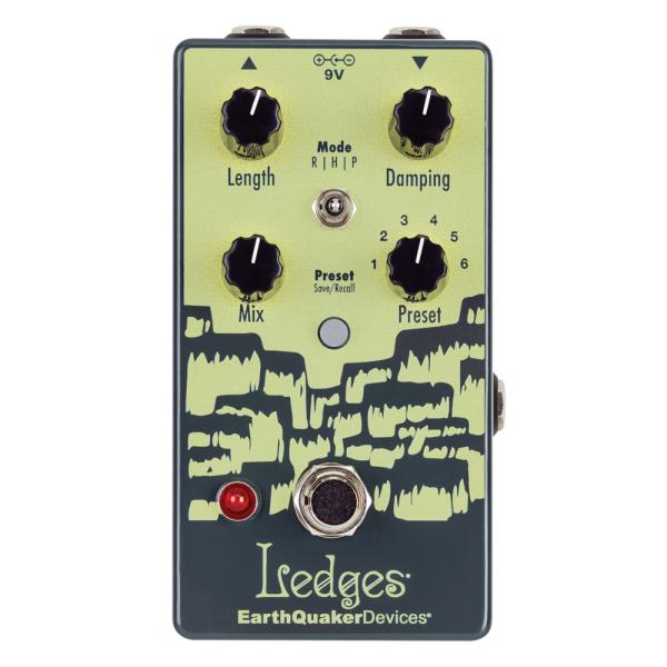 EarthQuaker Devices アースクエイカーデバイセス EQD Ledges リバーブ ギターエフェクターLedges（レッジズ）は3モード搭載のリバーブで６つのプリセットの保存が可能。エクスプレッションペダルで外部から各パラメ...