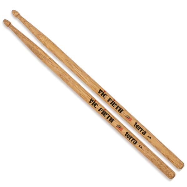 VIC FIRTH ヴィックファース VIC-5AT TERRA ドラムスティックVIC FIRTH（ヴィック・ファース）社の新ドラムスティックシリーズ「TERRA」は、木目を際立たせる独自の染色（ステイン）加工が大きな特徴です。同じ模様の...
