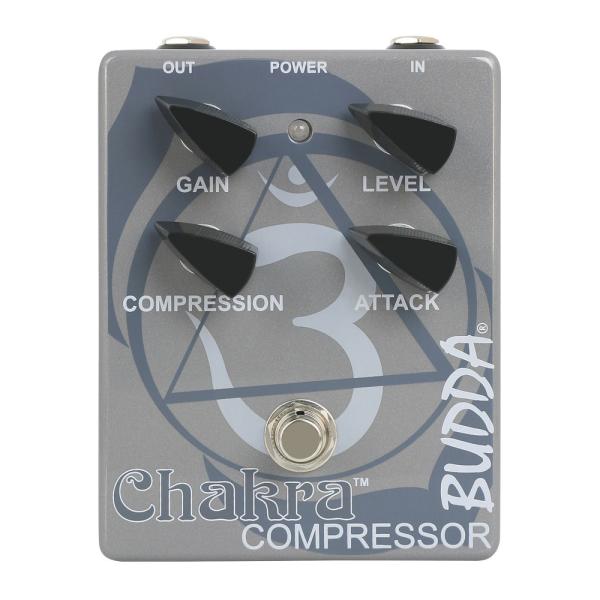BUDDA ブッダ Chakra Compressor 正規輸入品 コンプレッサー ギターエフェクター 60年代のスタジオシーンで活躍したヴィンテージのオプティカルコンプレッサーをペダルサイズで再現。GAINコントロールの操作で内部のオプテ...