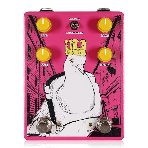 Ground Control Audio BREAD OATH オーバードライブ ギターエフェクター  Ground Control Audio BREAD OATHは、ロー〜ミドルゲインのオーバードライブです。Opampベースで構築され、...