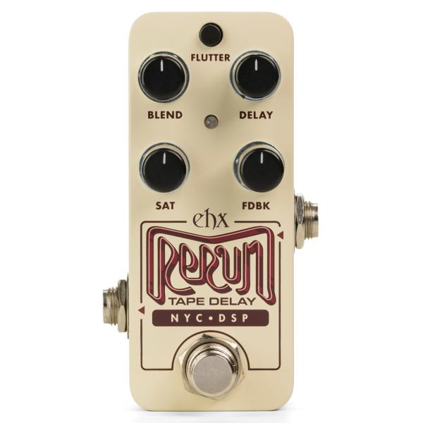 ELECTRO-HARMONIX エレクトロハーモニクス PICO RERUN TAPE DELAY ディレイ ギターエフェクター  カセット・プレーヤーより小さなヴィンテージ・テープ式ディレイ！  テープ・ディレイは、デジタル・ディレイに...
