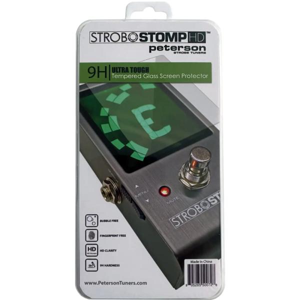 PETERSON ピーターソン Strobo Stomp HD/LE用ディスプレイ保護用強化ガラス・フィルム  StroboStomp HD/LEのディスプレイ保護する専用の強化ガラス・フィルムです。ライブ会場等でも、本体のディスプレイを傷...