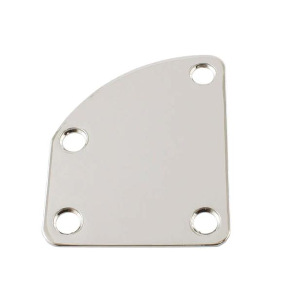 ALLPARTS オールパーツ AP-0602-010 Curved Chrome Neckplate カーブド ネックプレート  ※ギターパーツの取り扱いには、相応の技術と知識が必要になります。自己責任にて取り扱い可能な方のみ、ご検討下さ...