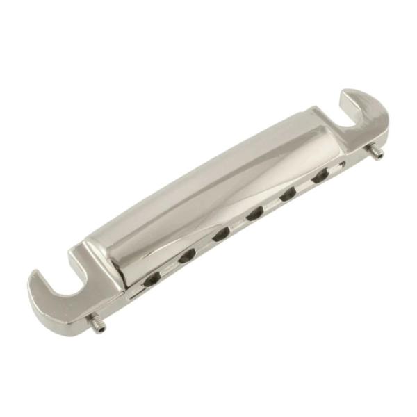 ALLPARTS オールパーツ　TP-3405-001 Nickel Stop Tailpiece ストップテールピース  ※ギターパーツの取り扱いには、相応の技術と知識が必要になります。自己責任にて取り扱い可能な方のみ、ご検討下さい。取り...