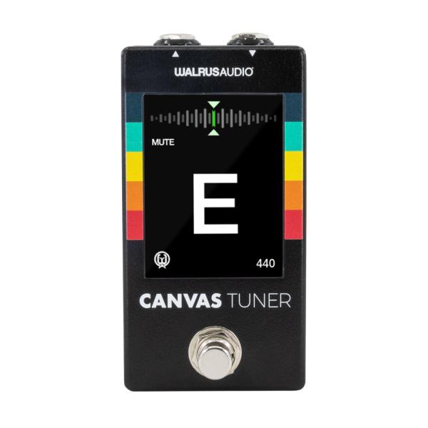 WALRUS AUDIO Canvas Tuner ウォルラスオーディオ WAL-CANV/TU ペダルチューナー  あなたの好みにカスタマイズする高精度チューナー おそらくボード上で最も重要なペダルである Canvas Tuner は、多...