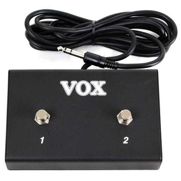 VOX(ヴォックス) VFS2 フットスイッチです。  VOX PATHFINDERシリーズの専用フットスイッチです。 スイッチは2個付いておりブースト/トレモロのオンオフが可能です。  ＜対応機種＞ 完全対応 AGA70 AGA150 J...