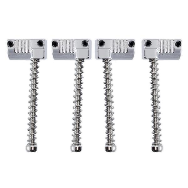 ALLPARTS オールパーツ BP-2071-010 Set Of 4 Grooved Saddles For Omega And Badass Bass Bridge ベース用ブリッジサドル 4個入り  ※パーツの取り扱いには、相応の技...