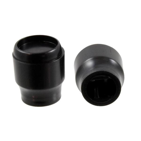 オールパーツ ギターパーツ ノブ SK-0714-023 Black Vintage Style Switch Tips For Telecaster (Qty 2) テレキャスター用 ラウンド型スイッチノブ ALLPARTS。※ギターパー...