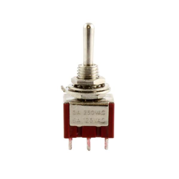 オールパーツ ギター スイッチ EP-4181-010 Chrome On On Round Bat Mini Switch ミニスイッチ ALLPARTS。※ギターパーツの取り扱いには、相応の技術と知識が必要になります。自己責任にて取り扱...