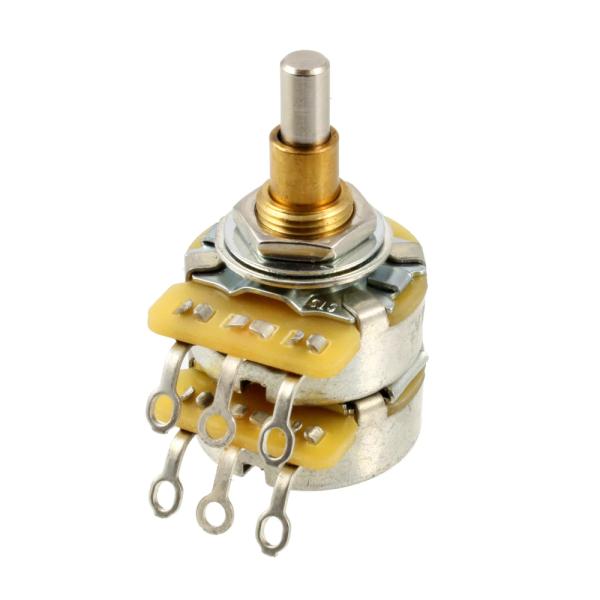 ALLPARTS オールパーツ EP-4586-000 CTS 500K-500K Concentric Audio Pot Aカーブ 2軸2連スタック ポット  ※ギターパーツの取り扱いには、相応の技術と知識が必要になります。自己責任にて...