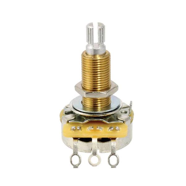 ALLPARTS オールパーツ EP-4645-000 CTS 25K Long Thread Pot Aカーブ スプリットシャフト ポット  ※ギターパーツの取り扱いには、相応の技術と知識が必要になります。自己責任にて取り扱い可能な方のみ...