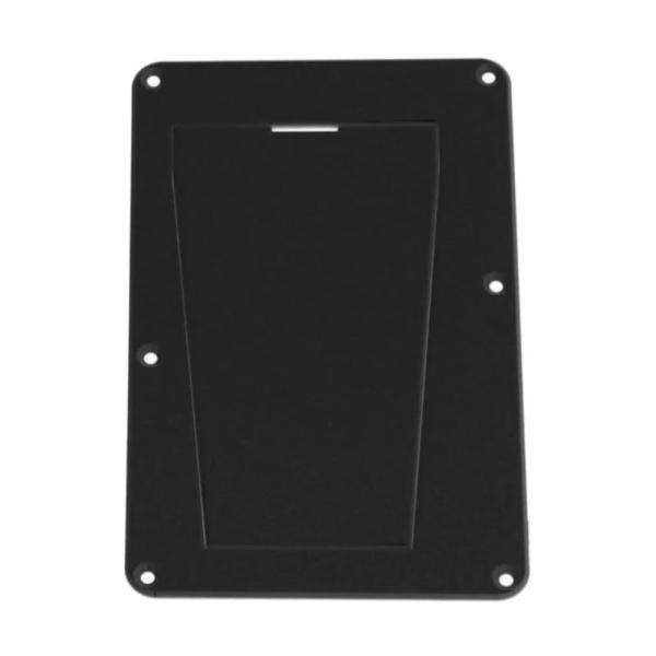 ALLPARTS オールパーツ PG-0548-023 Black Backplate アクセスパネル付 トレモロスプリングカバー  ※ギターパーツの取り扱いには、相応の技術と知識が必要になります。自己責任にて取り扱い可能な方のみ、ご検討下...